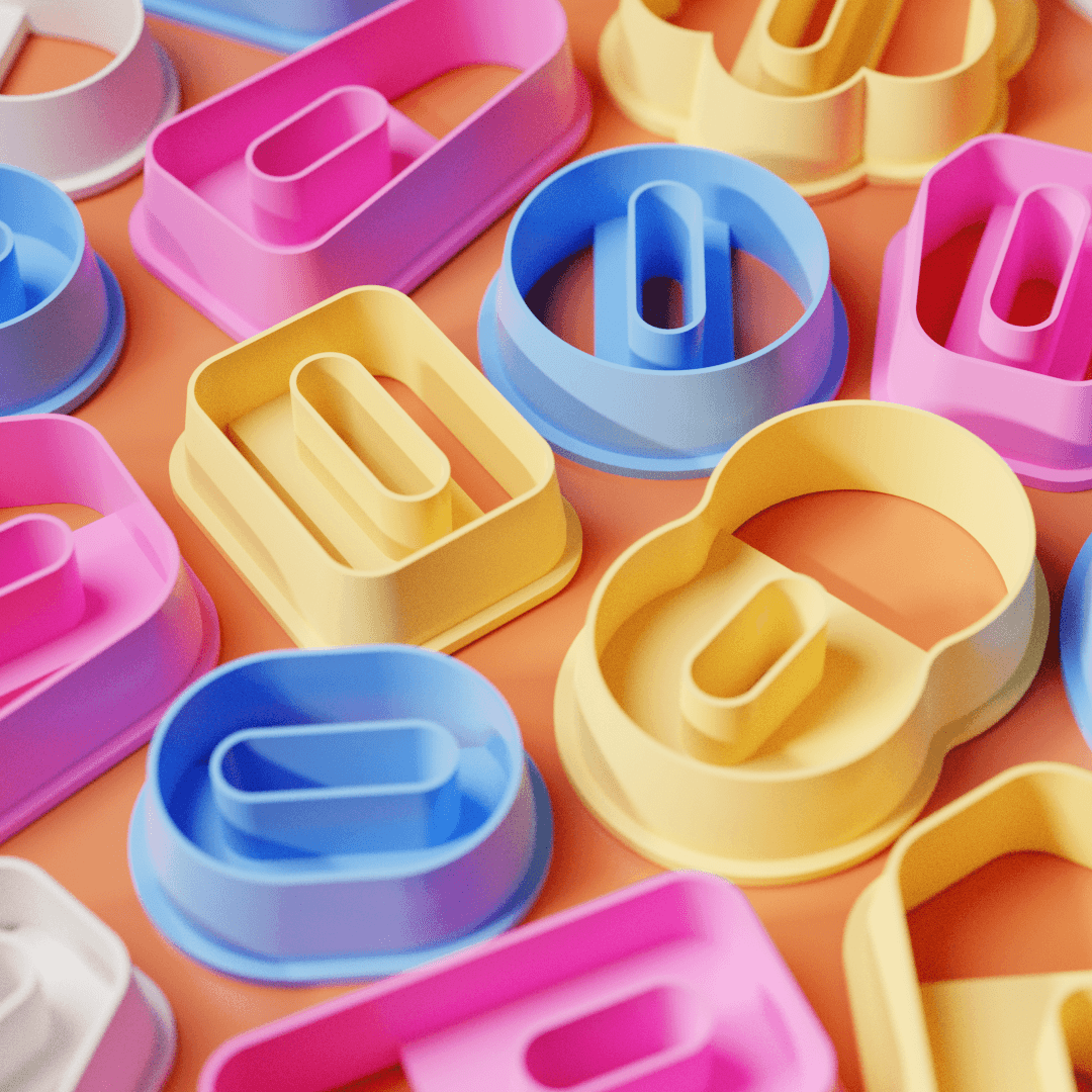 Chain Link Cutters by Claylab Clay Cutters
