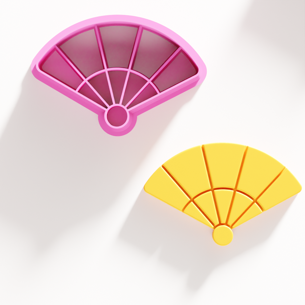 Chinese Fan Cutter by Claylab Clay Cutters