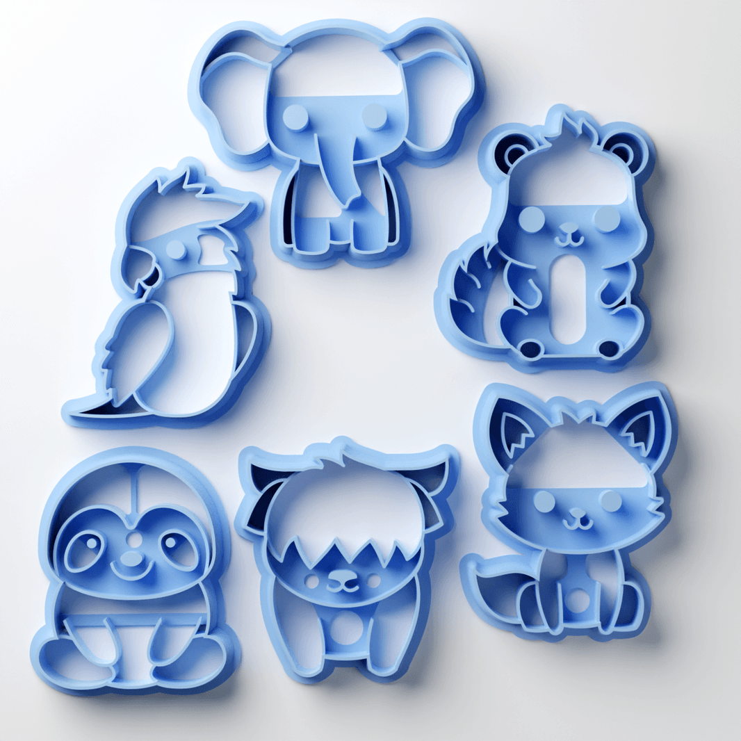 Premium Animal Cutters by Claylab Clay Cutters