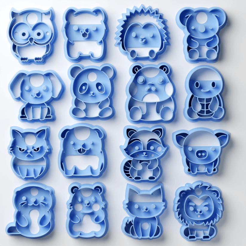 Drop 1 - Standard Animal Clay Cutters Set (16 Cutters) (Save 10%) – Claylab